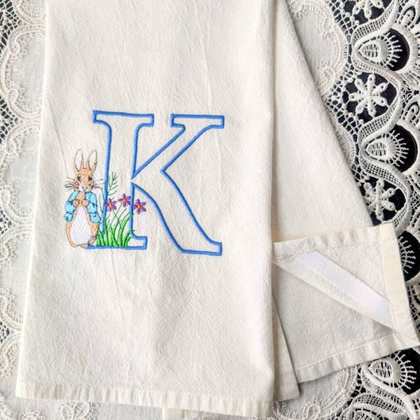 The Tale of Peter Rabbit Letter M 3 Inch 4 Inch 5 Inch , Embroidery ...