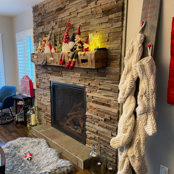 Vertical Stocking Holder 6ft, Stockings Were Hung, Stocking Holder ...