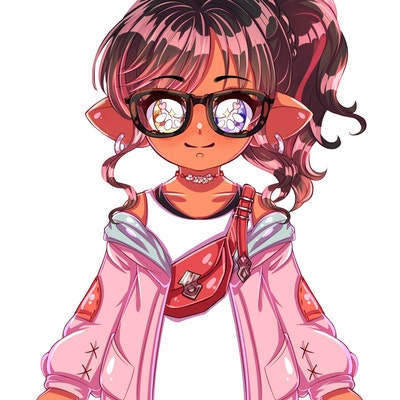 Custom Pngtuber Commission PNG Avatar for Streaming Twitch - Etsy