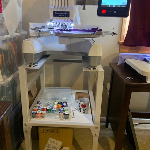 HEAVY DUTY Embroidery Stand - Brother PR Series 6 and 10 Needle ...