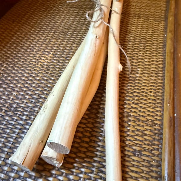 Real Birch Broom Natural Small Broom Decorative Broom Witch's Broom ...