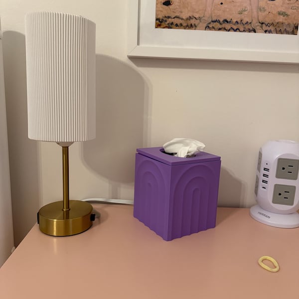 Cute Tissue Box Cover - Kleenex Box Cover - Tissue Holder - Modern Home ...