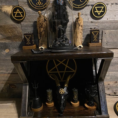 Sigil Sitri Demon Ars Goetia Wooden Altar Pentacle - Etsy