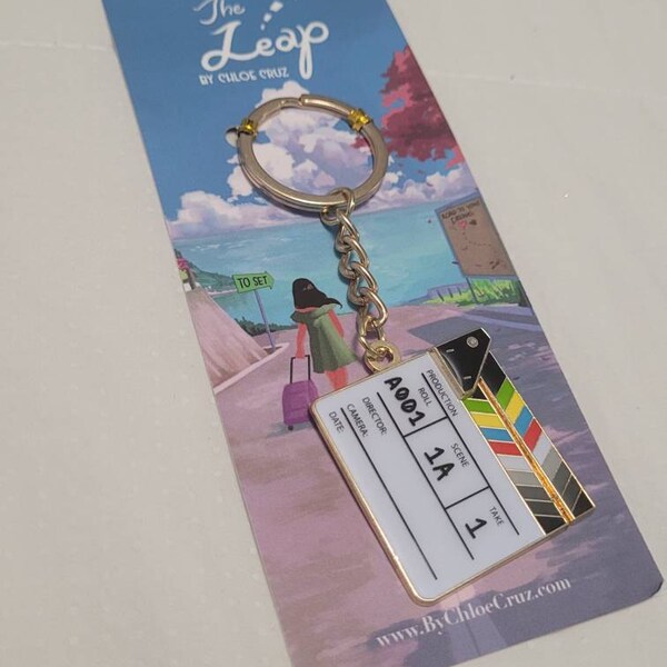MOVABLE Film Slate Enamel Pin (blank) - by Chloe Cruz - Etsy