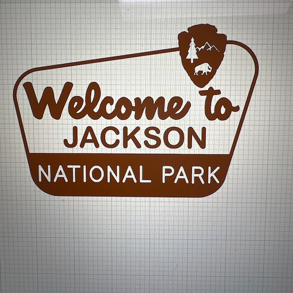Customizable National Park Sign Editable Woodland Wall Art Nature ...