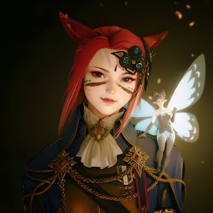Final Fantasy XIV Static Portrait Commission - Etsy