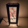 Asian Oriental Sakura Cherry Blossom Tree Japanese Lamp Zen Bedside ...
