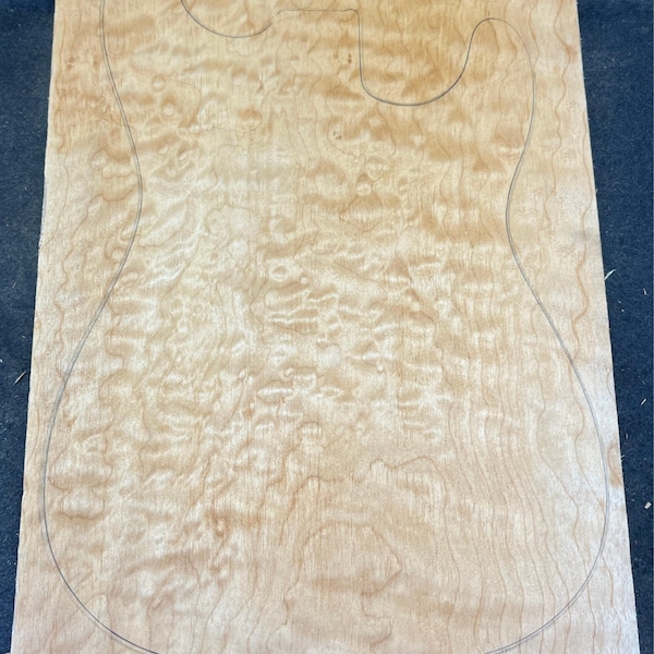 Stained Quilted Figured Maple Lam-top/project Wood - Etsy
