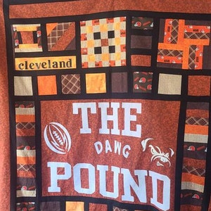 Team Spirit Team Qult Applique Tutorial Sports Quilt Applique Quilt ...