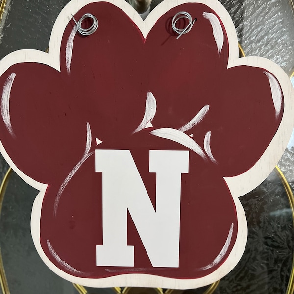 Varsity Letter N Decal Sticker Vinyl Window Laptop College Athletic ...