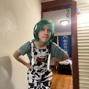 Psychic Fortune Overalls Goth Aesthetic, Gothic Overalls, up to 5X Plus ...