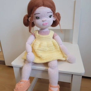Mari Crochet Doll Pattern PDF full Body and Outfit Tutorial - Etsy