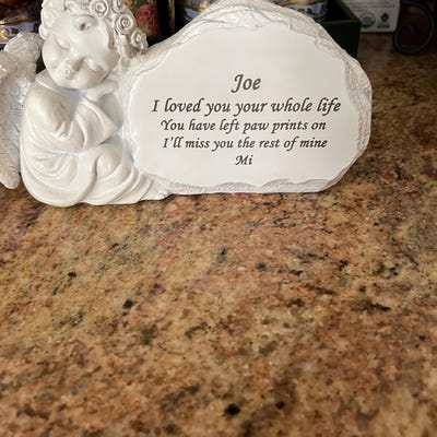 Personalized Garden Stones Engraved With Any Message, Engraved Welcome ...