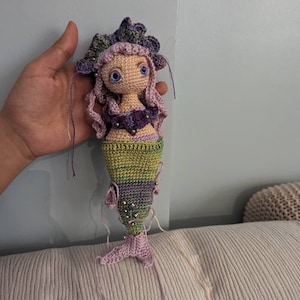 Water Sprite Critter Stitch Crochet Pattern / Amigurumi Mermaid PDF - Etsy