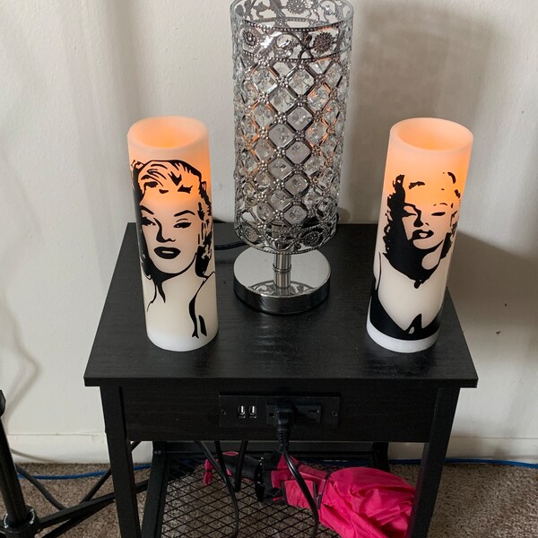 Horror Movie Flameless Candles - Etsy