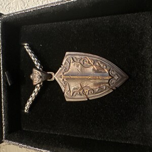 Monothic Battlescar Cross Shield Sterling Silver - Etsy