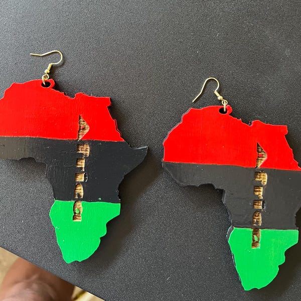 Africa Map SVG and PNG File Set - Etsy