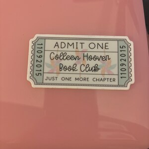 Layla Quote Sticker, Colleen Hoover Books Sticker, Coho Sticker, Coho ...
