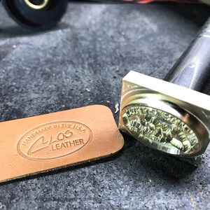 Custom Leather Stamps Handle Included Made in USA 3/8 Thick Brass - Etsy