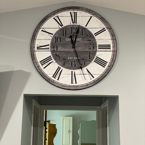 French Market Street Clock, 8 Sizes to Choose, Made in USA, Lifetime ...