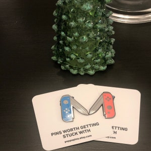 Nintendo Switchblade Pin the Original - Etsy