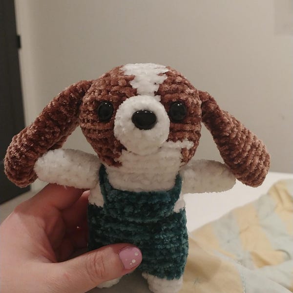 Crochet Pattern - Sulli the Cavalier King Charles Spaniel Dog, Cute Dog ...