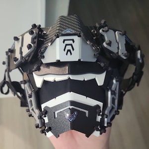 Cyberpunk Mask Airsoft Mask - Etsy