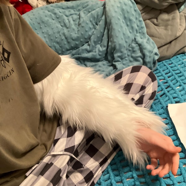 Slim-digi White Fursuit Bodysuit - NEW - Etsy