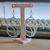 10 Earring Pairs STL 3D Printing Files, Printable 3D Dangle Earrings ...
