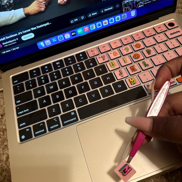 Cute Space Surface Book Individual Keys Stickers Surface Laptop Keys ...