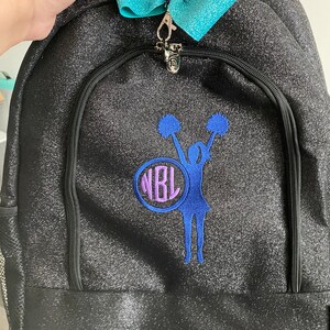 Royal Blue Glitter Cheerleader Gymnastics Dance Competition - Etsy