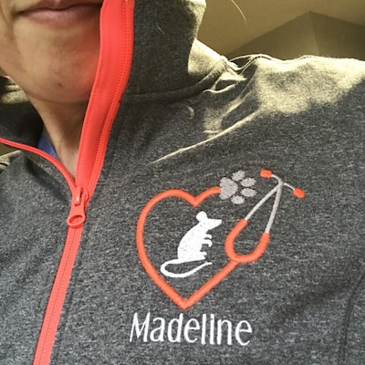 NEW Nurse Full Zip Jacket With Sleeve Design, Medical Assistant Jacket ...