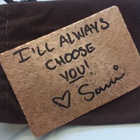 Draco Constellation Necklace Hand Stamped Copper and Sterling Silver ...