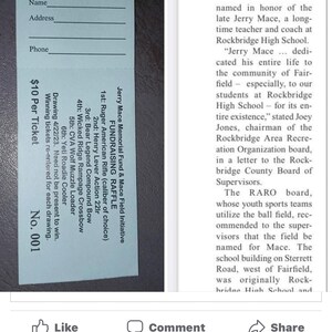 1,000 Custom Printed Raffle Tickets for Your Fundraiser. Card Stock of ...