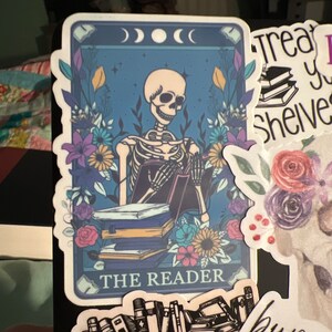 Read Booooks Spooky Sticker for Readers Bookish Fall Halloween - Etsy