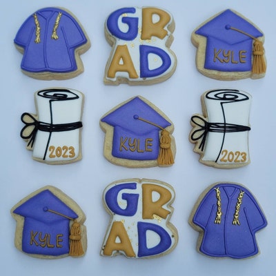 Grad Swirl Plaque Cookie Cutter - Etsy