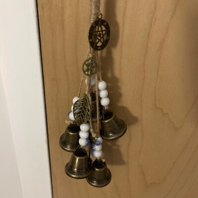 Witch Craft, Pagan Decor, Witches Bell for Door for Protection, Witchy ...