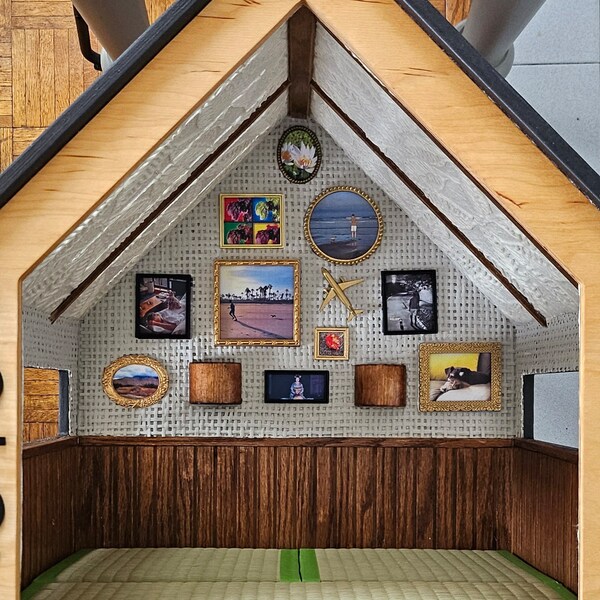 Airplane Gold 3D Printed Plane Miniature Figurine Toy Small Mini ...