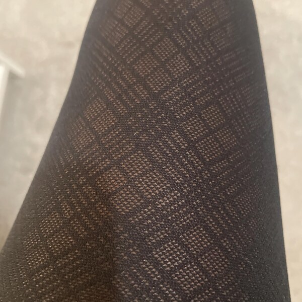 Shipped From England - Red Fishnet Tights With Floral Patterns ...