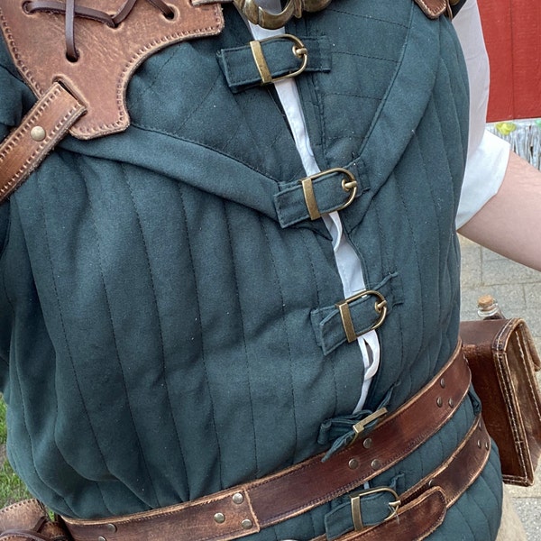 Leather Shoulder Armor Pattern PDF Female Witcher LARP Roleplay ...