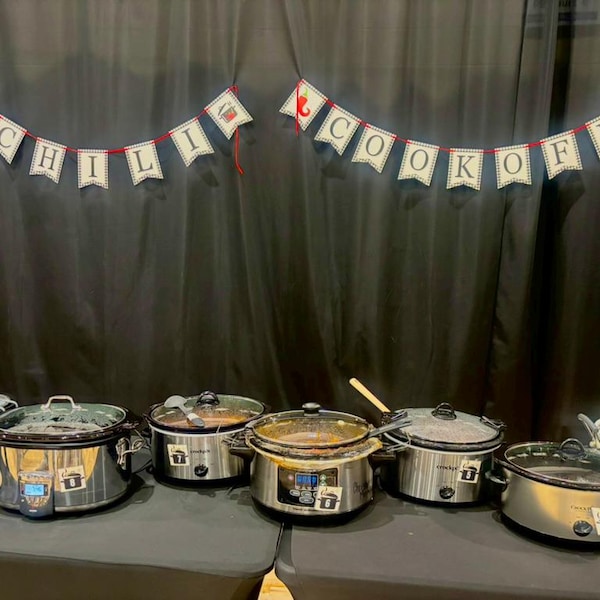Chili Cook off POT NUMBERS 1 - 24, Chili Cook Off, Chili Competition ...