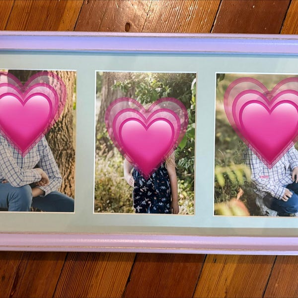 Collage Picture Frame Mat Windows Fit Multiple 5x7 Photos in Foxy Cove ...