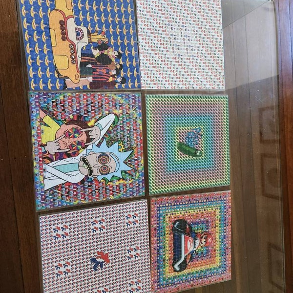 5 Designs for 65 - LSD Blotter Art Psychedelic Acid Free Paper - Etsy