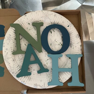 9mm Thick Toybox Letters, Letters for Toy Box, Craft Letters, MDF ...