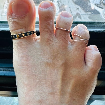 Templar Toe Ring Big Toe, Toe Ring Real Silver, 925 Sterling Silver ...