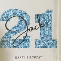 Personalised 11th Birthday Card Eleventh Birthday Card for 11 Year Old ...