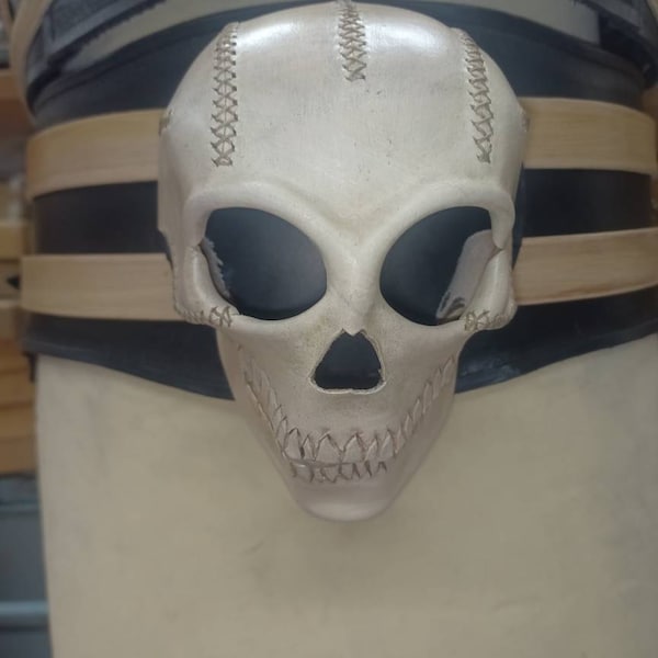 Digital Leather Skull PATTERN - Etsy