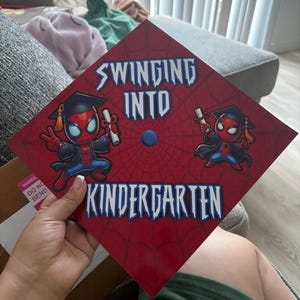 Spiderman Graduation Cap Topper - Etsy