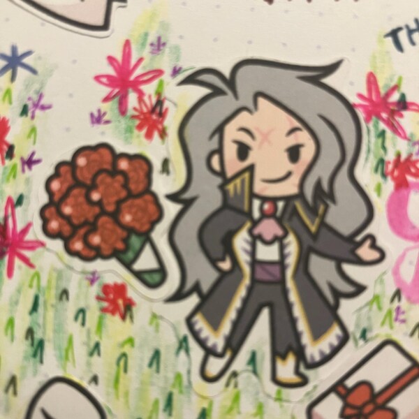 FF5 VINYL Stickers - 4x6" Sticker Sheet - Waterproof Vinyl Decals - Etsy