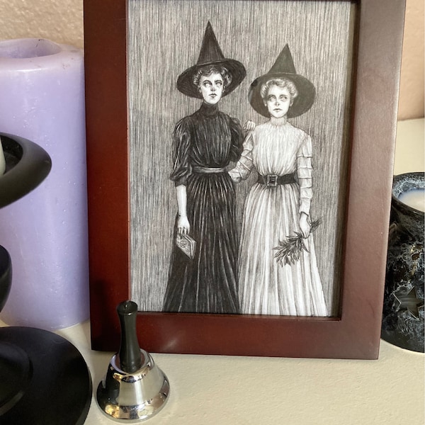 The Blood of the Covenant - Fine Art Print - Sister Witches - Witch Art ...